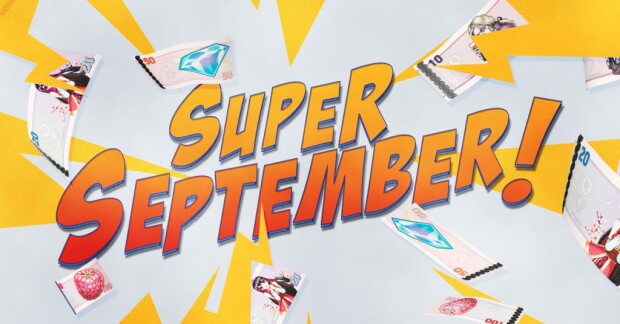 €7.000 + 15.000 Spins up in the Super September promotion!